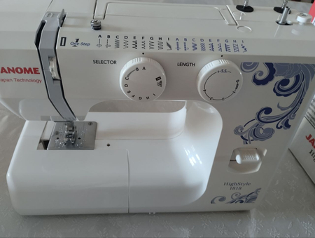 Швейная машина JANOME HS1818
Вес, Швейная машина 6
Комплектаци