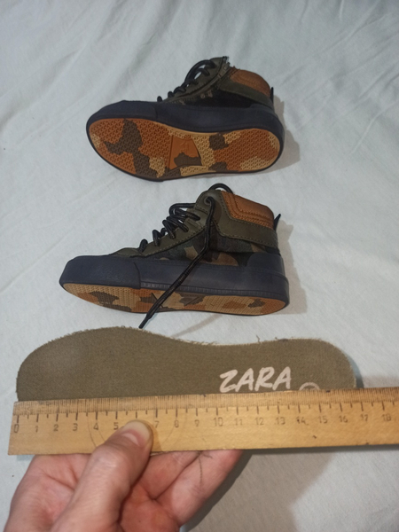 Оригинал ZARA Детские кеды на мальчика кроссовки демисезонные обувь