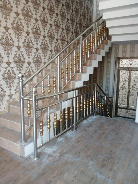 перила из нержавейки