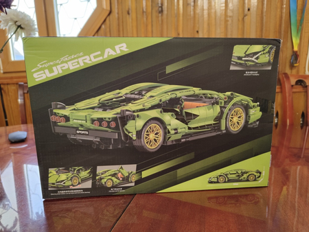 Машина Lego, Lamborghini, отличное качество, 1300+ деталей