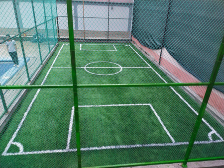 Miniy stadion gazon landshaft