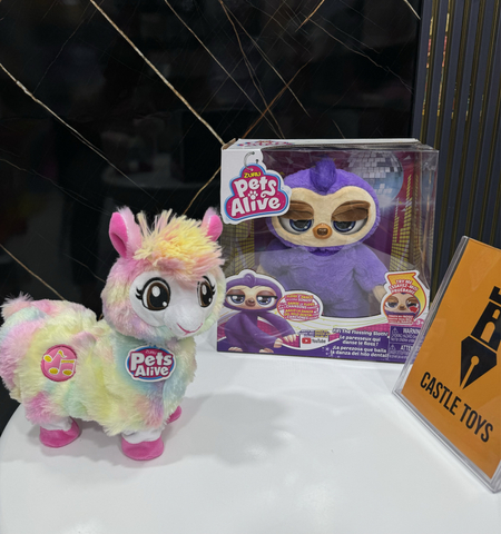 Интерактивная игрушка ZURU Pets Alive Booty Shakin Llama Dancing