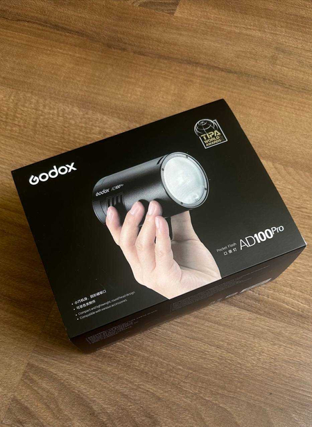 Godox AD100, sinxanizator Godox XPRO II