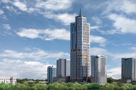 Продается квартира 2/10/23 40м2 в ЖК «Nest One» в Tashkent City