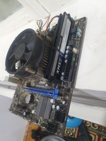 материнка MSI H61 g630 4 gb×2 Corsair KIT