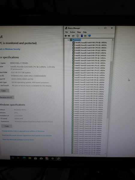 Server Nec Japan xeon 40 yadro 32gb 2.4 Tb Sas hdd