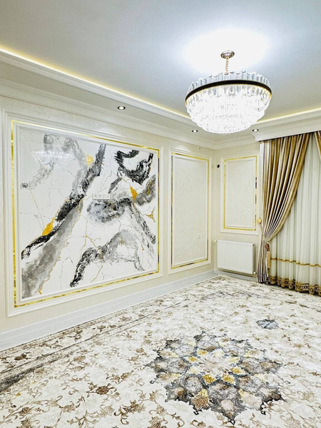 .Продам 2комнатную 2этаж 85м2 новостройку с мебельтехникой HILMAR ново