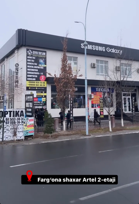 Фаргона Центрда Арендага 150кв хоналар берилади
