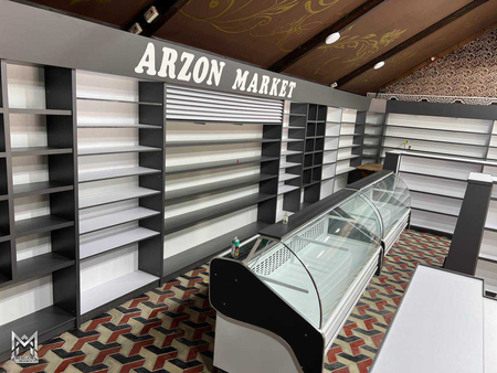 Magazinlar uchun Prilavka, stelaj, vitrinalarni zakazga tayyorlaiymiz!
