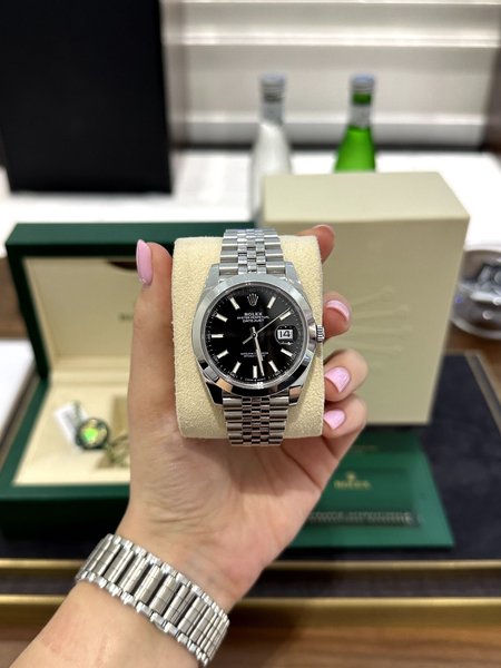 Rolex Datejust 41mm Steel 126300 Black