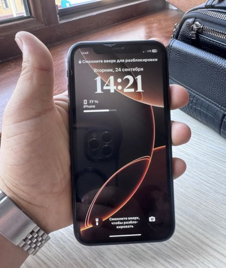 Iphone 11 Black 128GB 78 Yomkst Ideall Tel Sotiladi.!