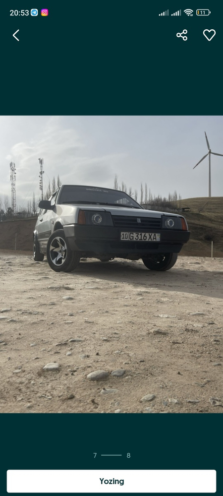 Vaz 2108 sotiladi
