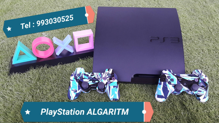 Playstation 3 Slim. 2 ta Yengi Joystick. HEN + Top Games.