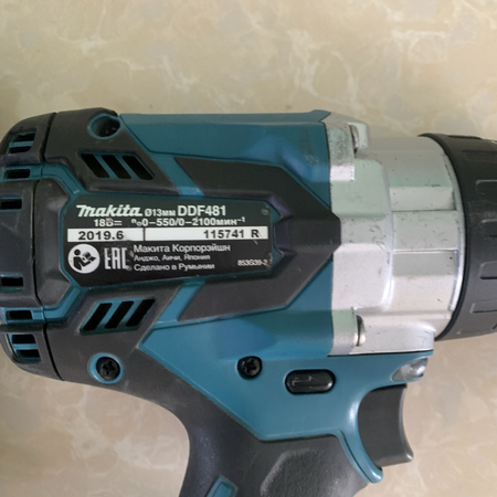 Аккумуляторная дрель-шуруповерт Makita-DDF481