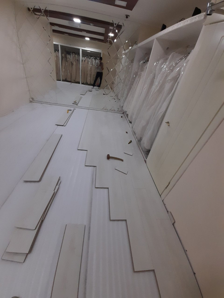 Laminat ishlarini qilamiz