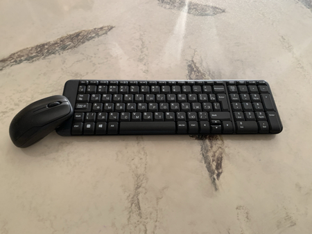 Клавиатура+ мышка от logitech