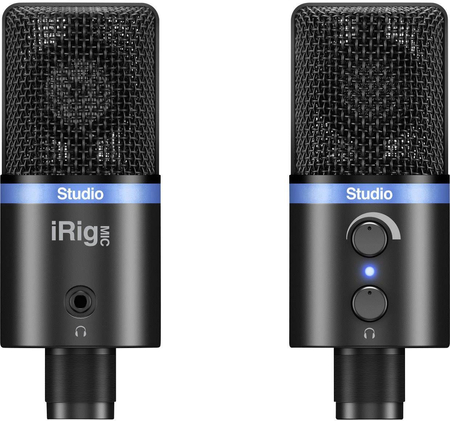 Микрофон студийный цифровой iRig Mic Studio IK MULTIMEDIA