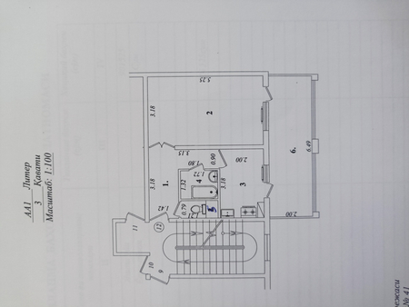 Ипотека. Сергели 7.  1 ком квартиру.3/5 балкон 2 на 6 акфа рамы. 45 м2