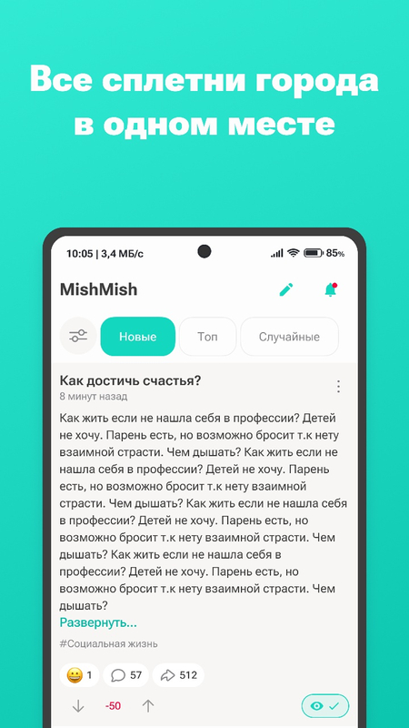 Приложение MishMish
