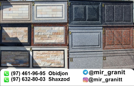 Granit mramor travertin terish xizmati