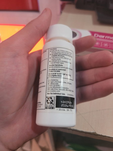 Minoxidil va Derma roller