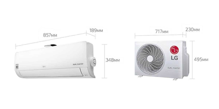 Кондиционер LG AP12RK Dual Inverter Улучшенная очистка воздуха