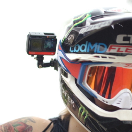 Insta360 HELMET MOUNT Bundle — Аксессуар фиксатор для шлема Мотоцикл