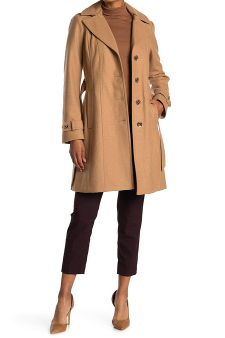 В наличии Шерстяное пальто Michael Kors