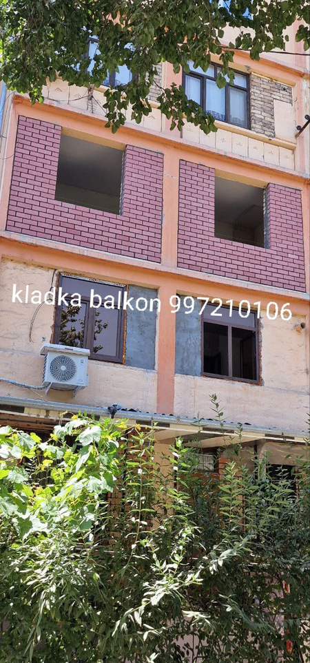 Balkonga g'isht teramiz