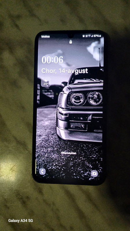 Samsung a34 5g 2million 200min
