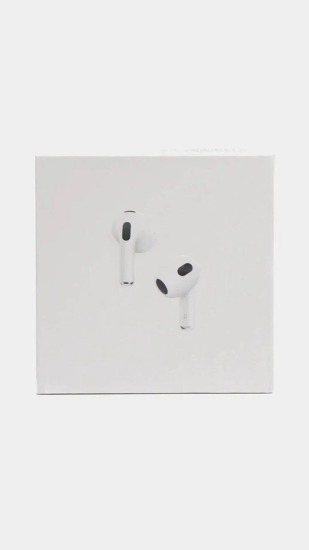 Apple AirPods 3 Sensor boshqaruv, Avto pauza, Dostafka xizmati mavjud