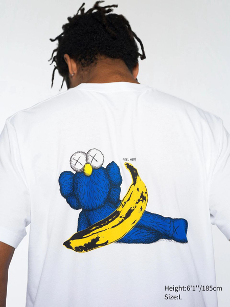 Новая футболка Uniqlo x Kaws x Andy Warhol