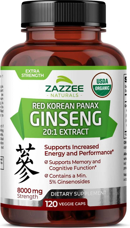 Organic ginseng kuch va aql uchun  Органический женьшень для энергии