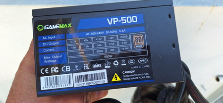Блок питания GameMax  500w