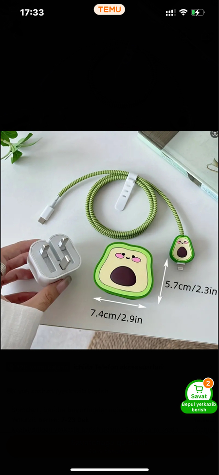 Iphone zaradchik uchun chexol