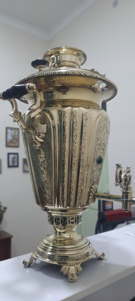 Сомовар из латунь. ТУЛА