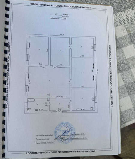 Продается дом в Мирзо Улугбекском районе (Циолковский)