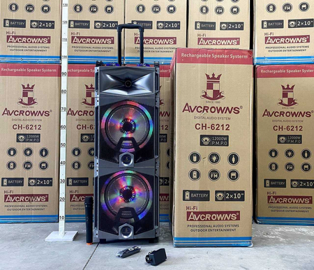 Kalonka Subwoofer Avcrowns CH6212 / караоке 150W [БЕСПЛАТНАЯ ДОСТАВКА]