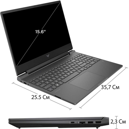 HP Victus 15-fb1035AX/RYZEN 5 7535HS/8/512/RTX2050 4GB/15.6