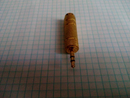 новый переходник для наушников