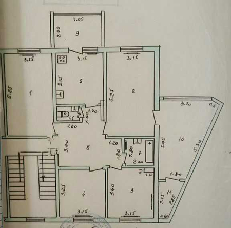 Продам просторную 4-х комнатную квартиру (105кв.м) в Сергели-5