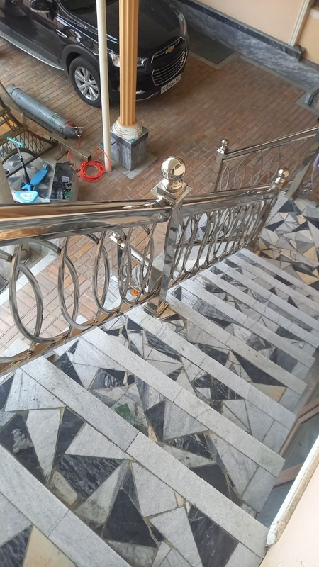 Перила из нержавейки