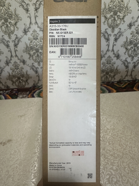 Aser Aspire A315