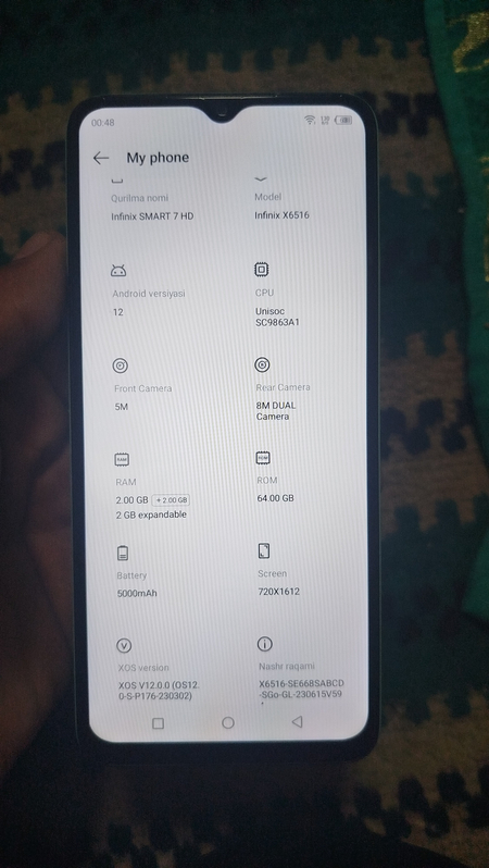 Infinix smart 7HD
