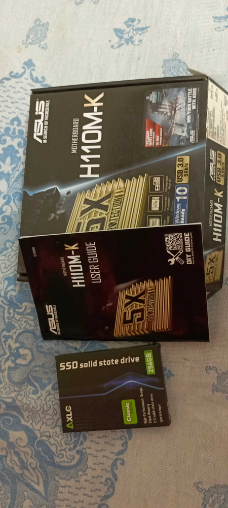 Компьютер с мониторам i5-7400_Asus H110M-K_RX 470 Graphics