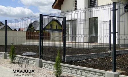 Евро Сетка 3Д Забор Ишлаб Чикарувчи Еврозабор 4мм 7х20
