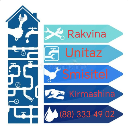Tezkor Santexnik va elektrik hizmati!!!