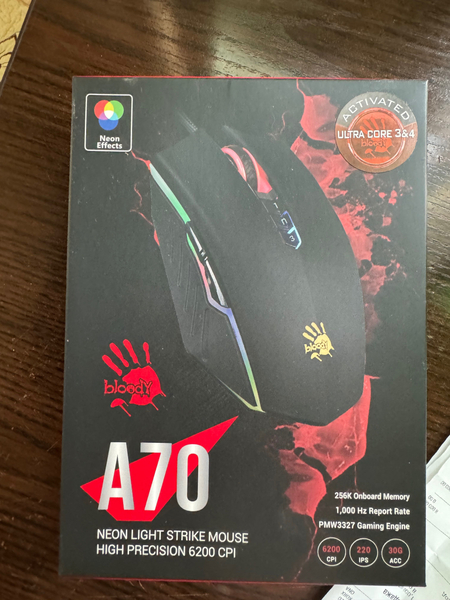 Мышка bloody A70