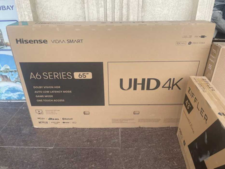 Телевизор Hisense 85A6K 4K UHD Smart TV нови партия первый руками !!!
