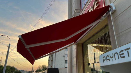 Klassik Markiza. Tent ishlari. Soyabonlar.